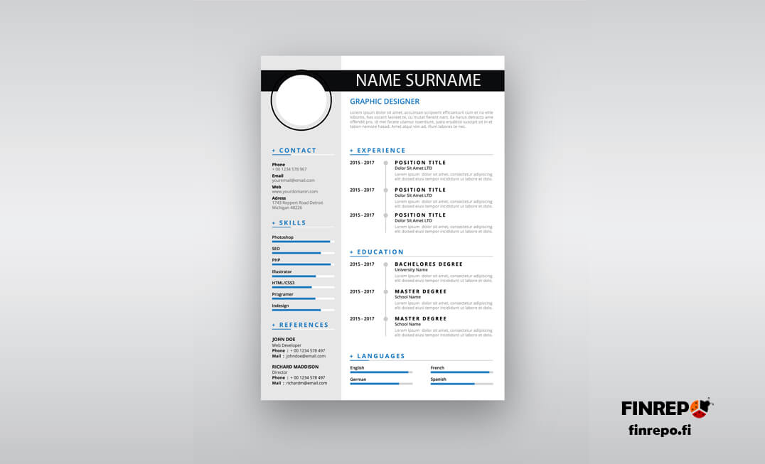 Writing a Curriculum Vitae | Job Search in Finland – Finrepo